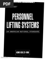 Asme B30.2 2022 | PDF | Crane (Machine) | Brake