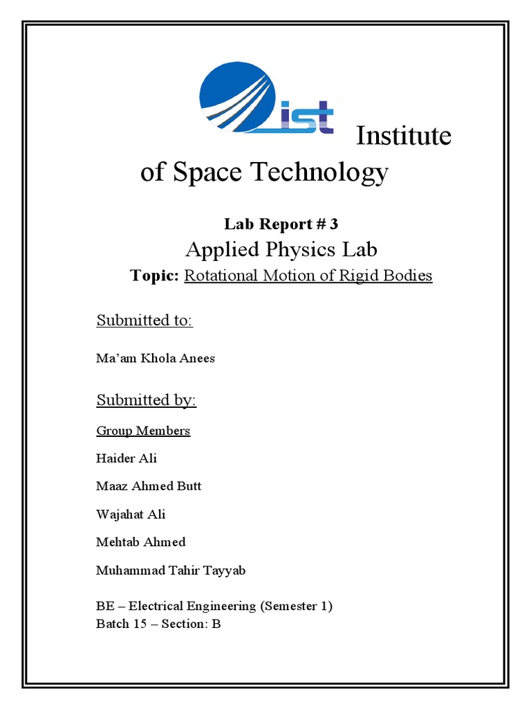 Rotational Motion of Rigid Bodies | Download Free PDF | Rotation Around ...