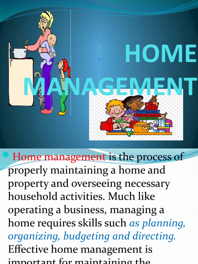 Home Management | PDF | Goal | Resource