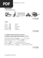 To The Top Plus - 2 - Test 1 | PDF