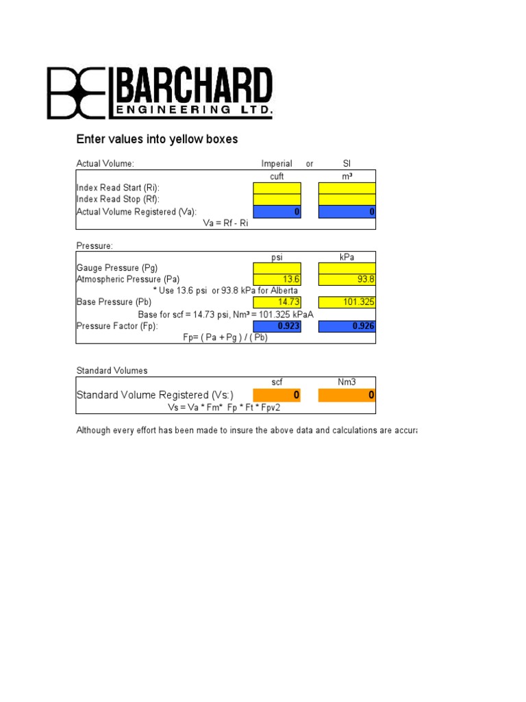 Meter Reading Worksheet | PDF | Pressure | Atmospheric Thermodynamics