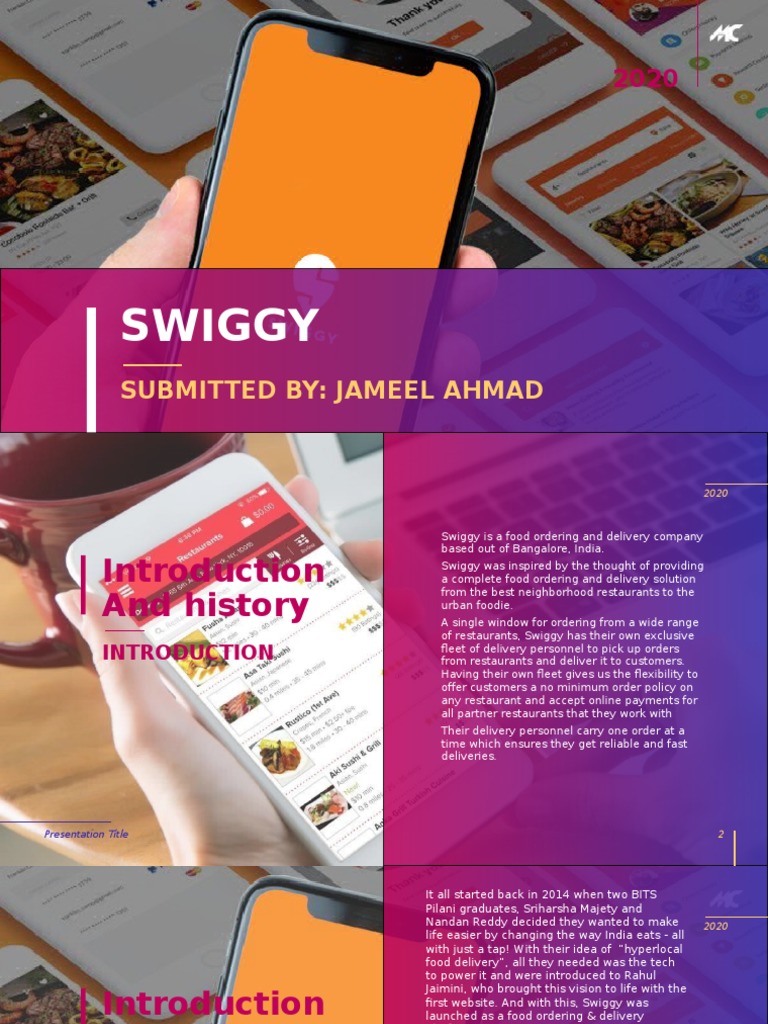 SWIGGY | PDF | Menu | Menu (Computing)