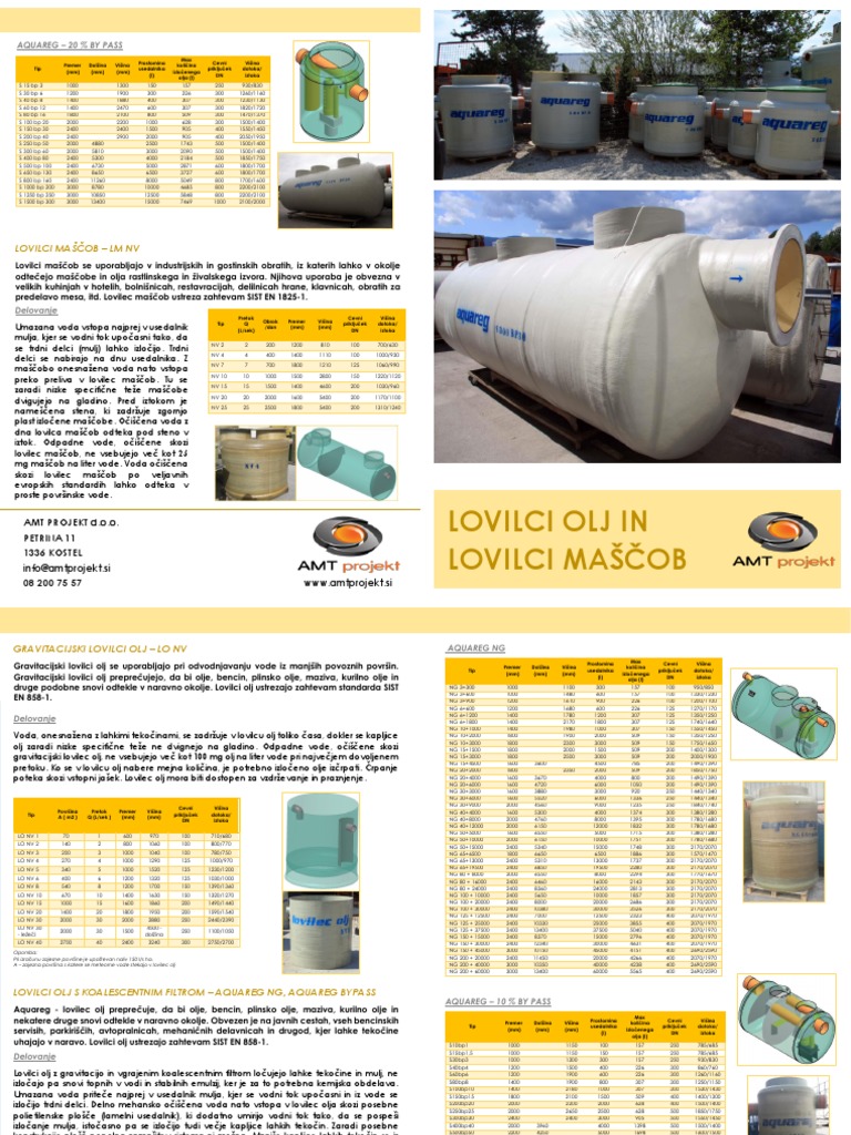 Gravity Oil Separator | PDF