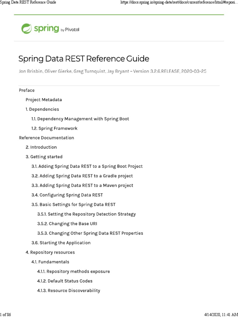 Spring MVC | PDF | Application Programming Interface | Digital Technology