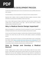 03) Procedure For Design & Development | PDF | Verification And ...