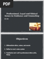 ACA Code of Ethics | PDF | Confidentiality | Counseling Psychology