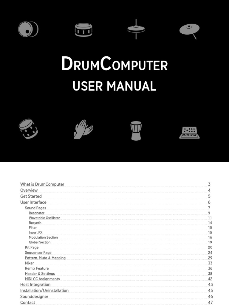 RUM Omputer User Manual | Download Free PDF | Synthesizer | Equalization (Audio)