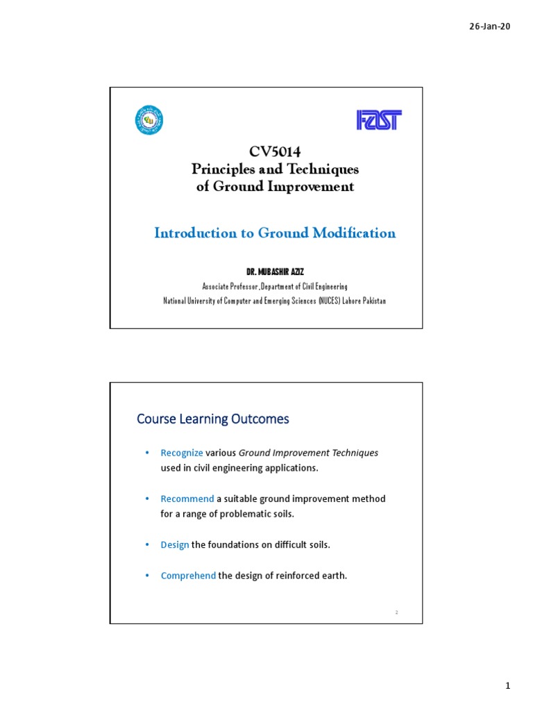 Introduction to Ground Modification: An Overview of Techniques ...