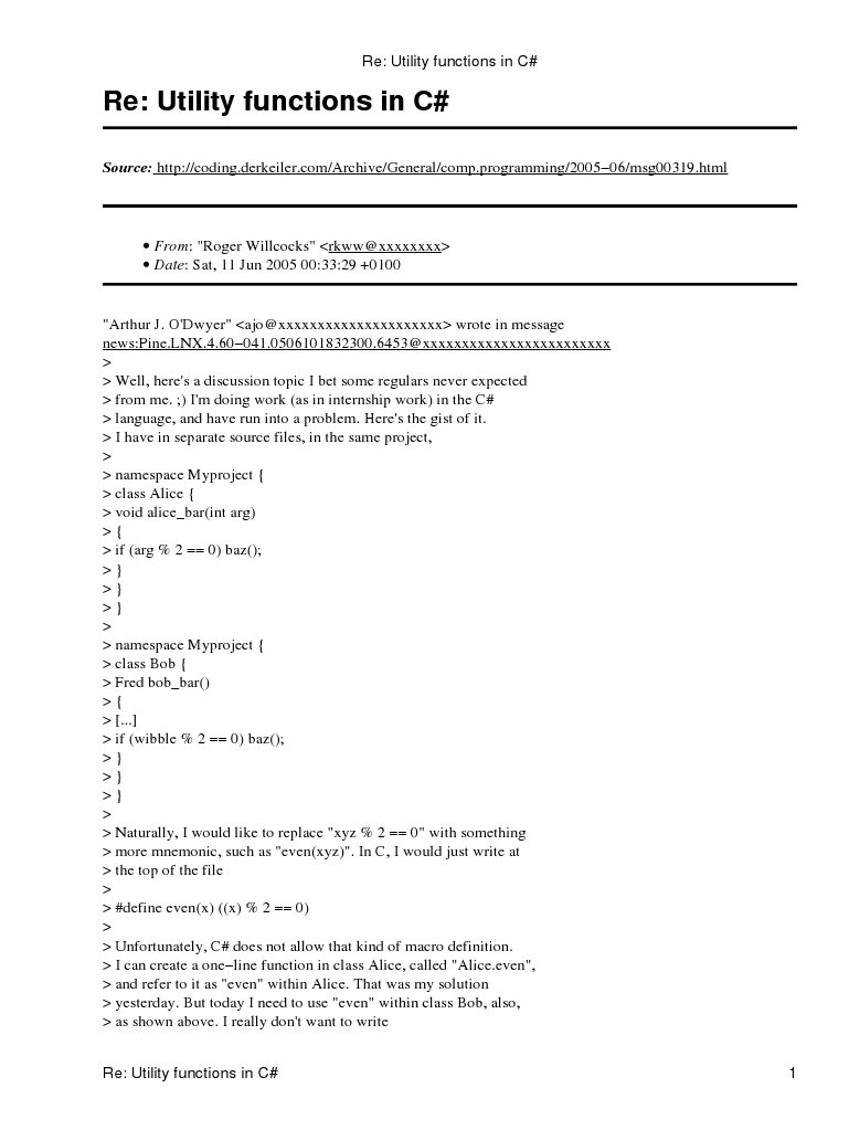 Util C# | PDF | C Sharp (Programming Language) | Notation