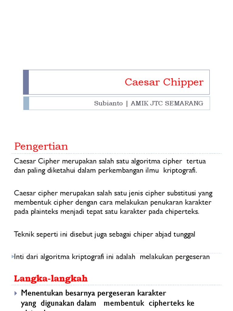 4 Caesar Dan Affine Chiper PDF | PDF