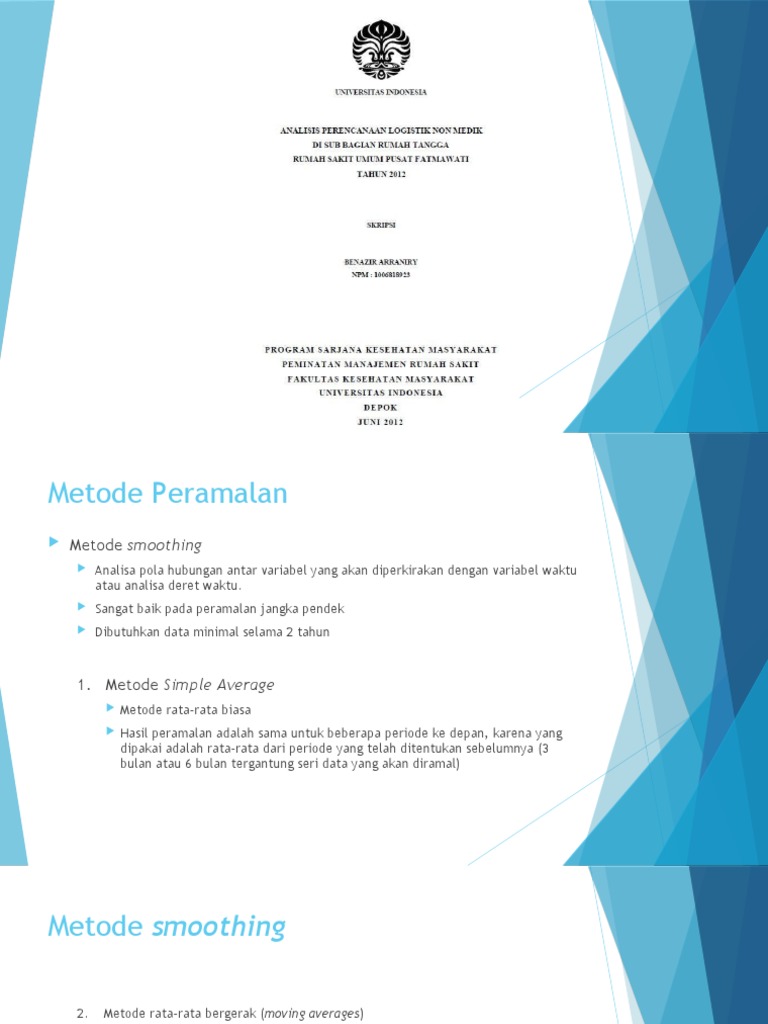 Contoh Forecasting | PDF