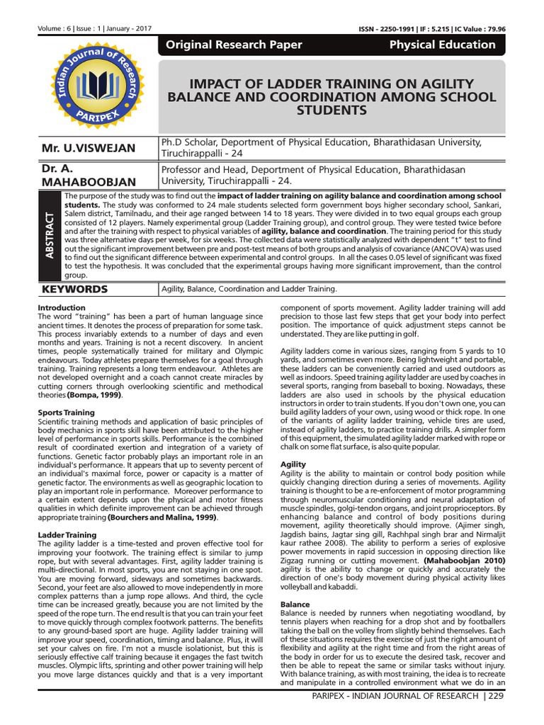 Impact Ladder Training Fix Ada Waktunya | PDF | Experiment | Analysis ...