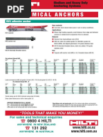 Hilti HAS-E Threaded Rod Specifications | PDF | Screw | Industrial ...