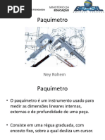 Leitura Paquimetro Polegada | PDF | Metrologia