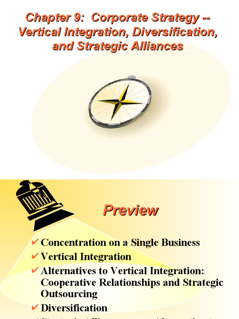 Chapter 9: Corporate Strategy - Vertical Integration, Diversification ...