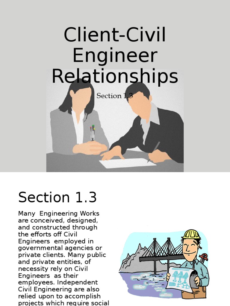 Client Civil Engineer Relationships | PDF | Engineer | Virtue