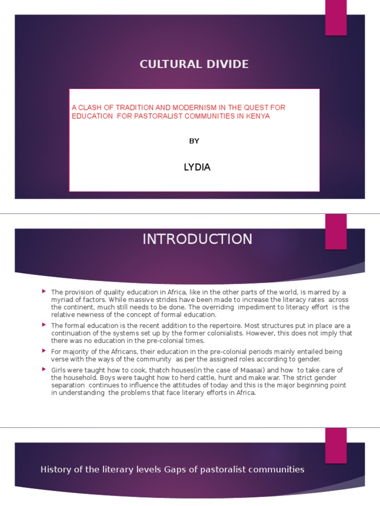 Cultural Divide | PDF | Teenage Pregnancy | Adolescence