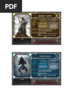 Gloomhaven Character Sheets Starting Classes | PDF | Role Playing ...