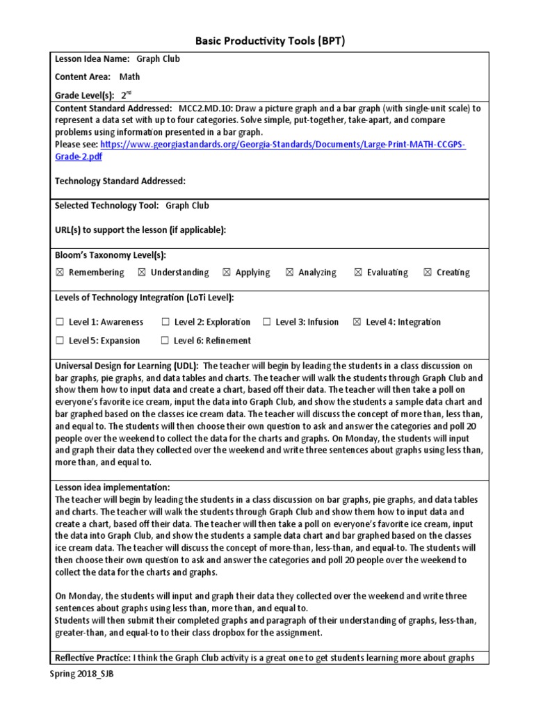 Basic Productivity Tools (BPT) : Grade-2 PDF | PDF | Chart | Behavior Modification