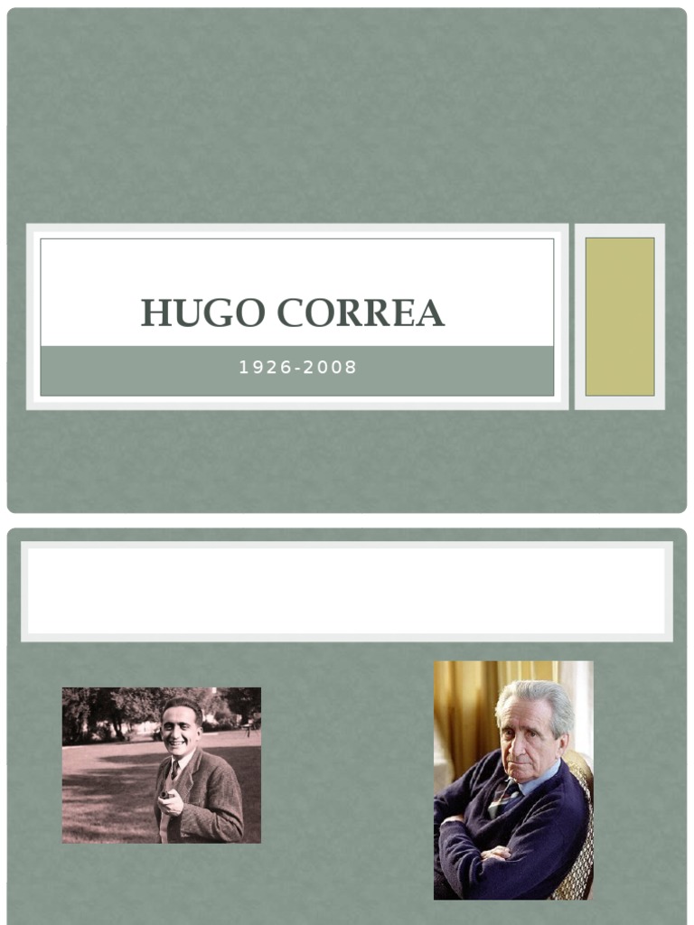 Hugo Correa | PDF
