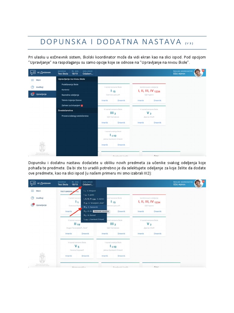 Dopunska I Dodatna Nastava | PDF