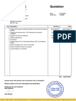 AC Repair Invoice Template | PDF | Finance & Money Management