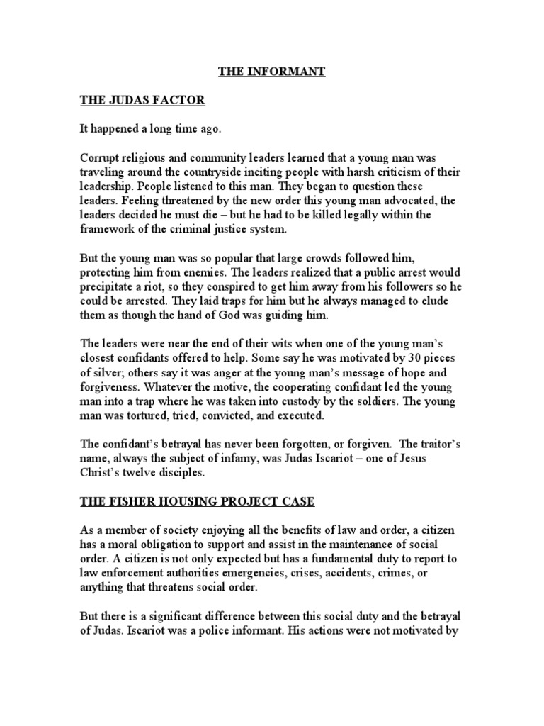 11 12 07 Wfp Informant | Federal Bureau Of Investigation | United ...