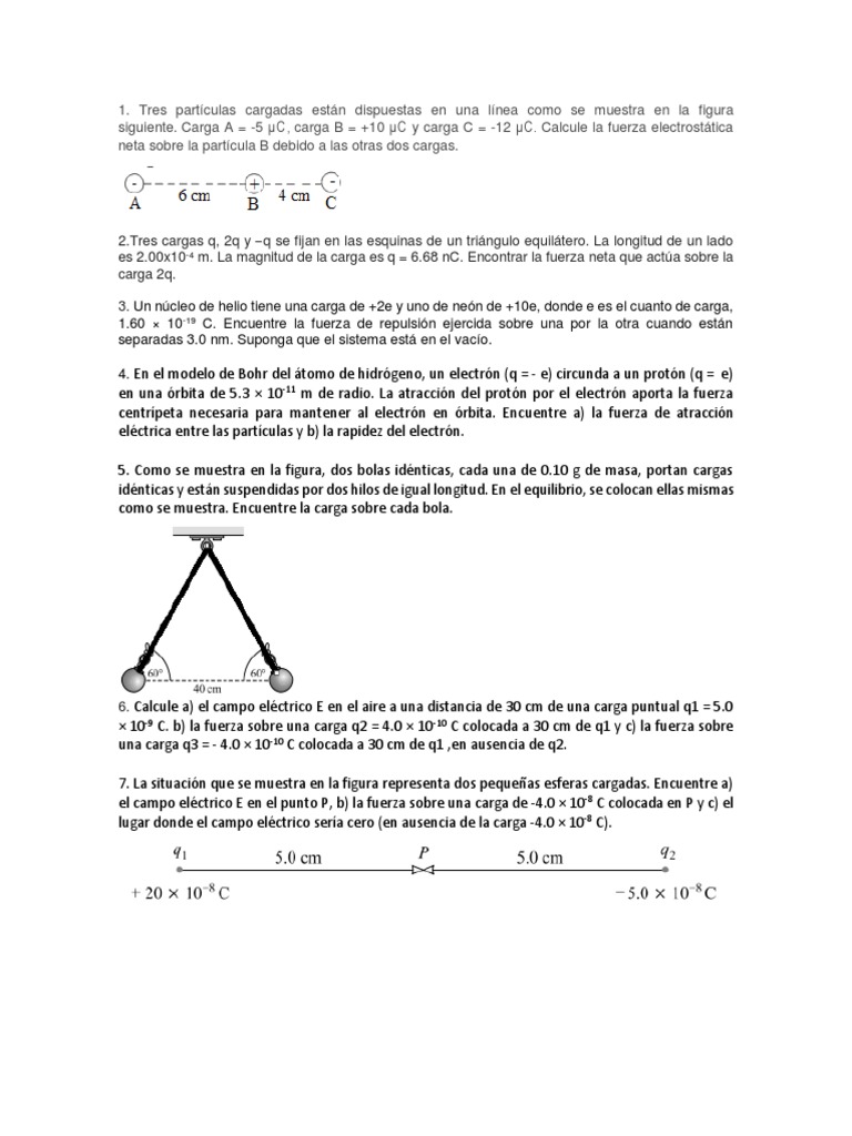 Calentamiento Fis3 | PDF | Electrón | Protón