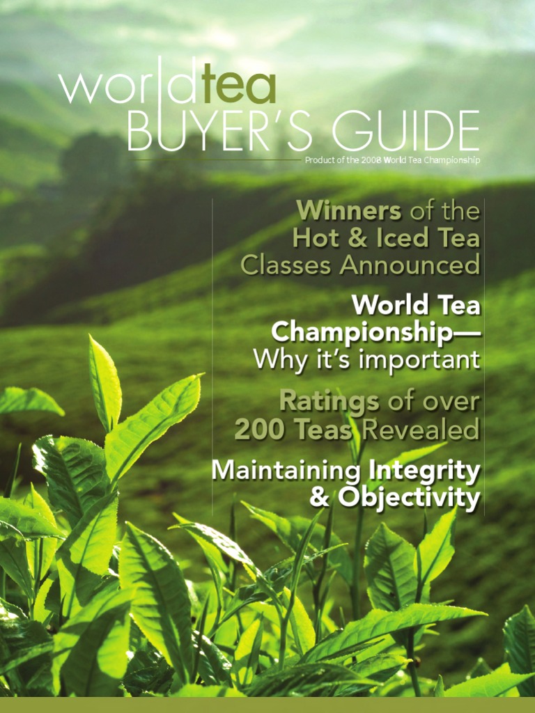 World Tea Buyers Guide | PDF | Tea | Non Alcoholic Drinks