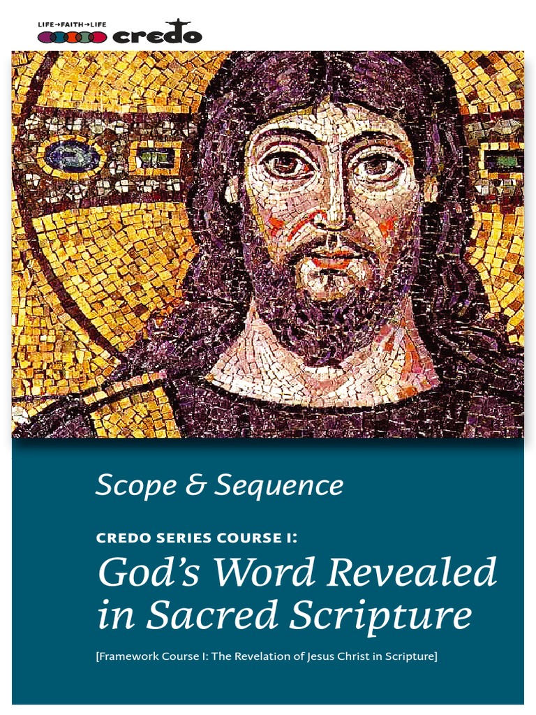 God's Word Revealed in Sacred Scripture: Scope & Sequence | PDF | Bible ...