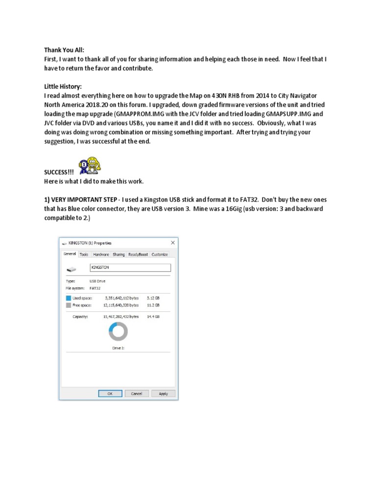 Complete Guide To Update The UCONNECT 430N RHB Map To GARMIN City ...