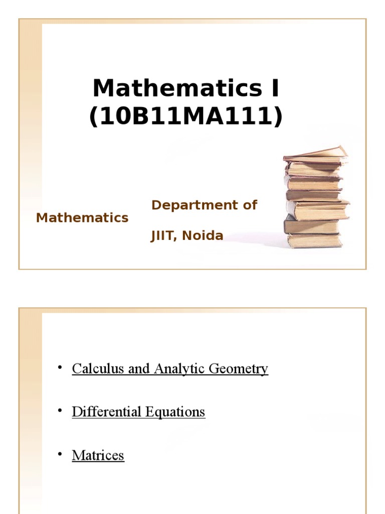 1 Calculus | PDF | Maxima And Minima | Derivative