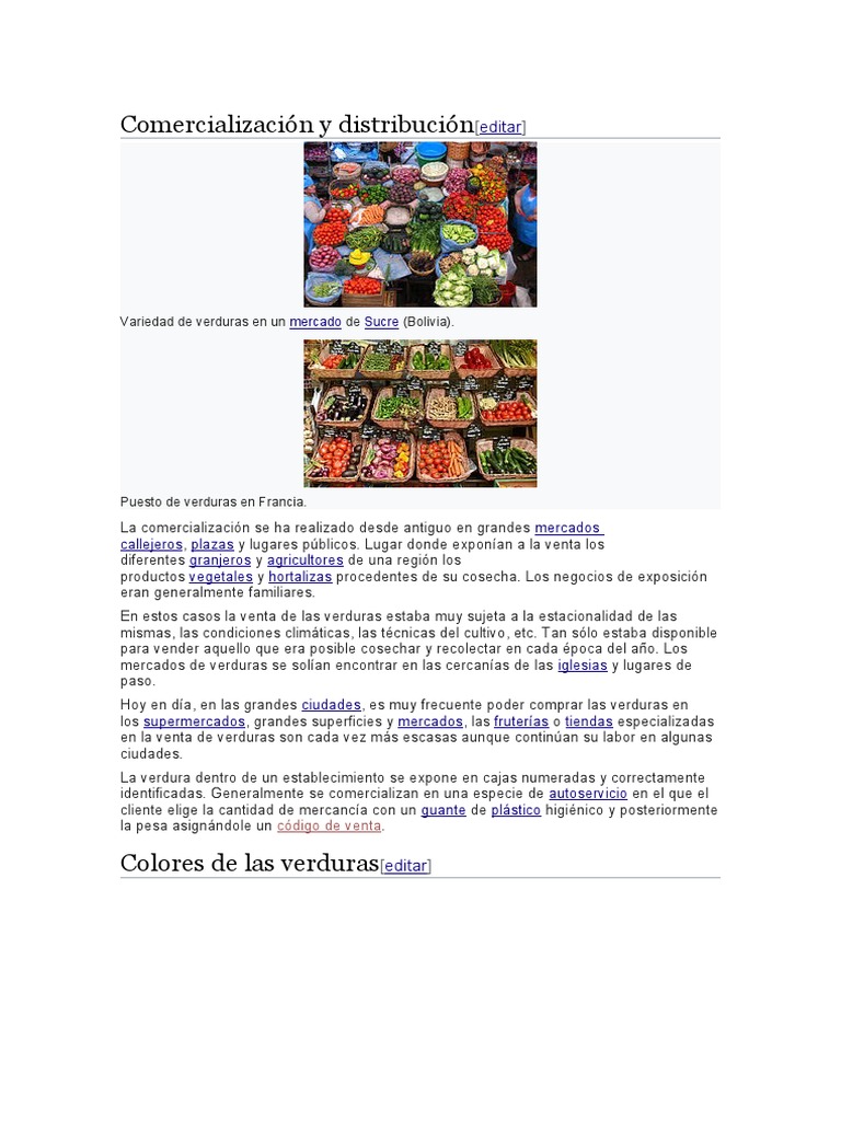 Verduras Parte 2 | PDF | Vegetales | Cocina