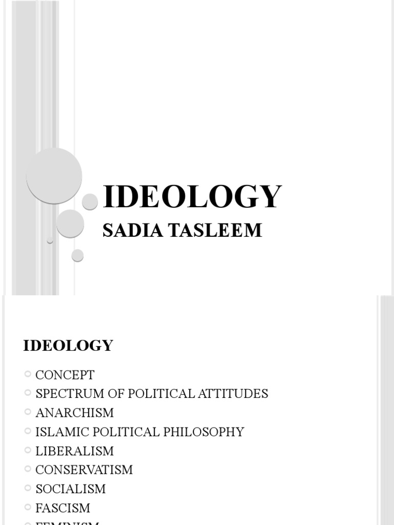 A Comprehensive Overview of Major Political Ideologies and Concepts ...
