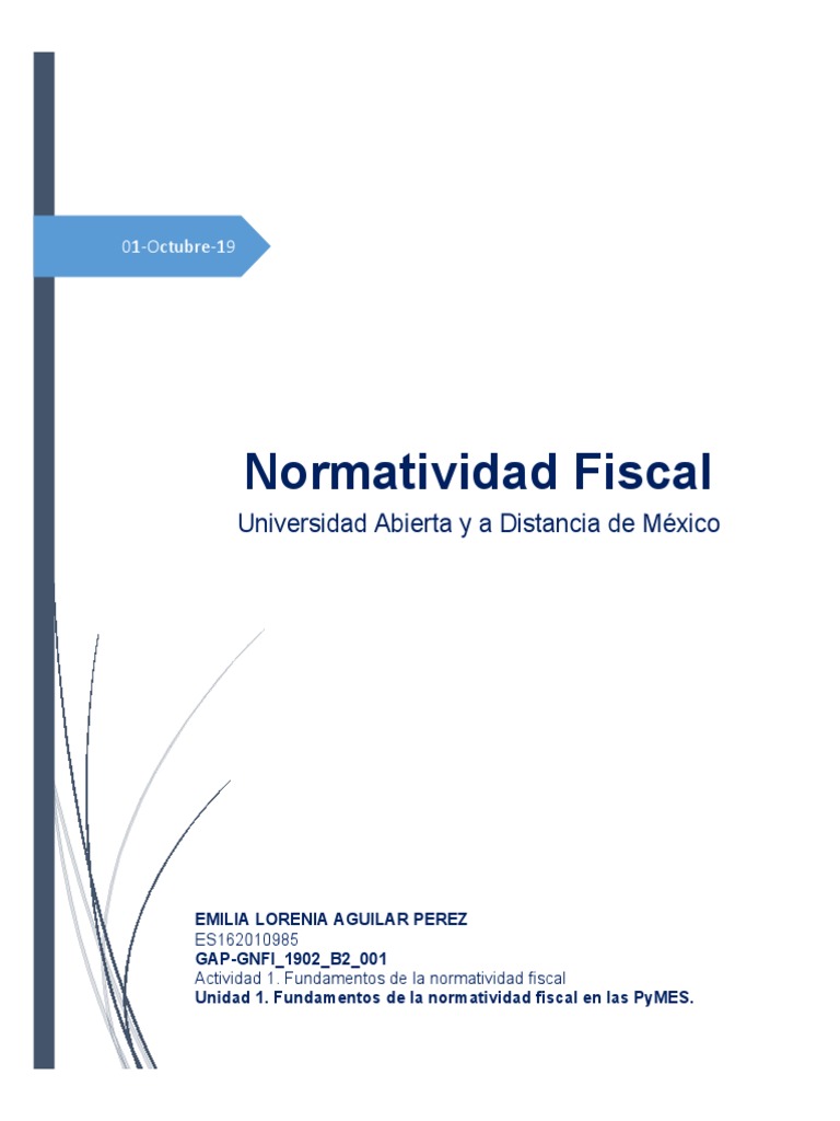 Normatividad Fiscal en PyMES | PDF | La política fiscal | Presupuesto
