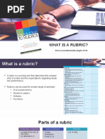 Rubrics For Performance Tasks | PDF