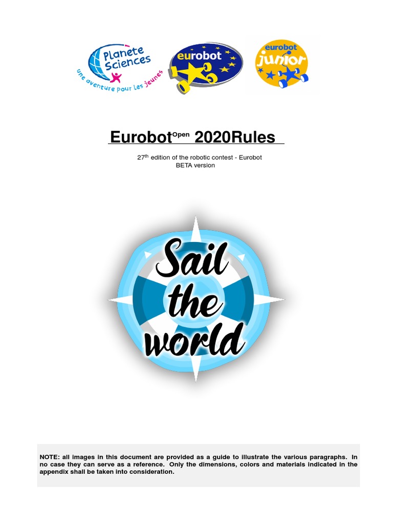 Eurobot 2020rules: 27 Edition of The Robotic Contest - Eurobot BETA ...