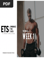 8 Week Thicc Challenge: Let'S Get Thicc! | PDF | Yogurt | Taco