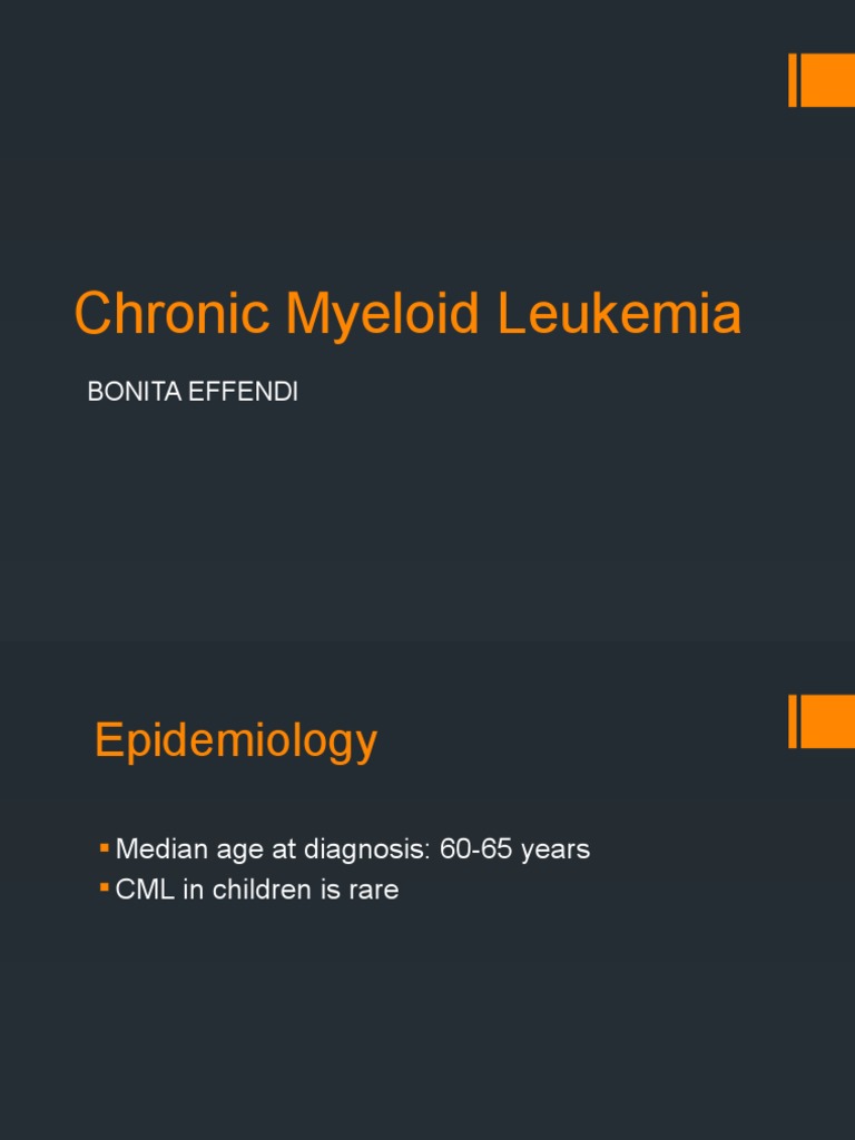 Understanding Chronic Myeloid Leukemia | PDF | Clinical Medicine | Cell ...