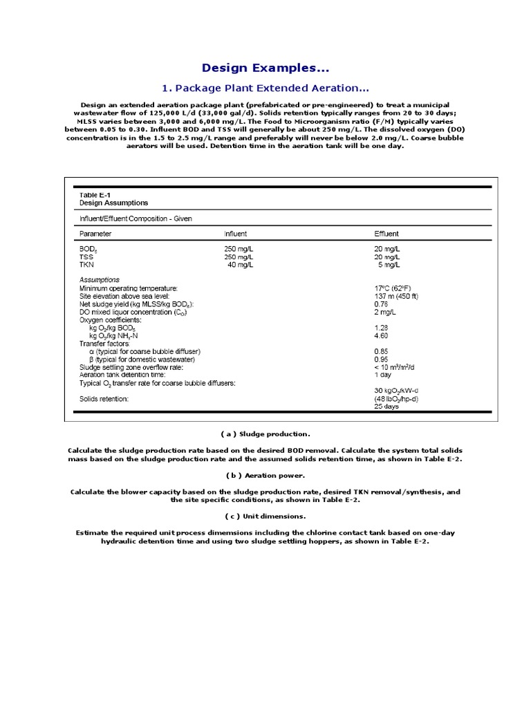 Contoh Perhitungan Desain STP | PDF | Water Treatment | Sewage Treatment