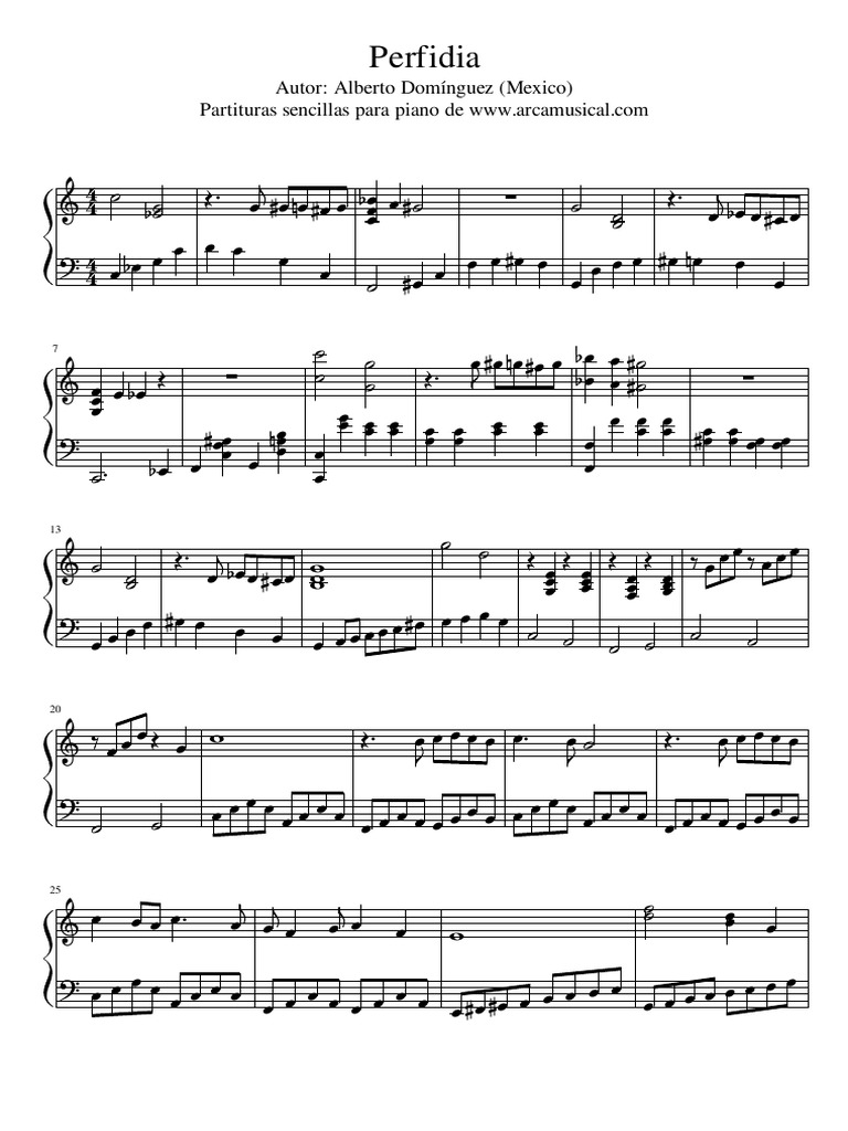 Perfidia PDF | PDF