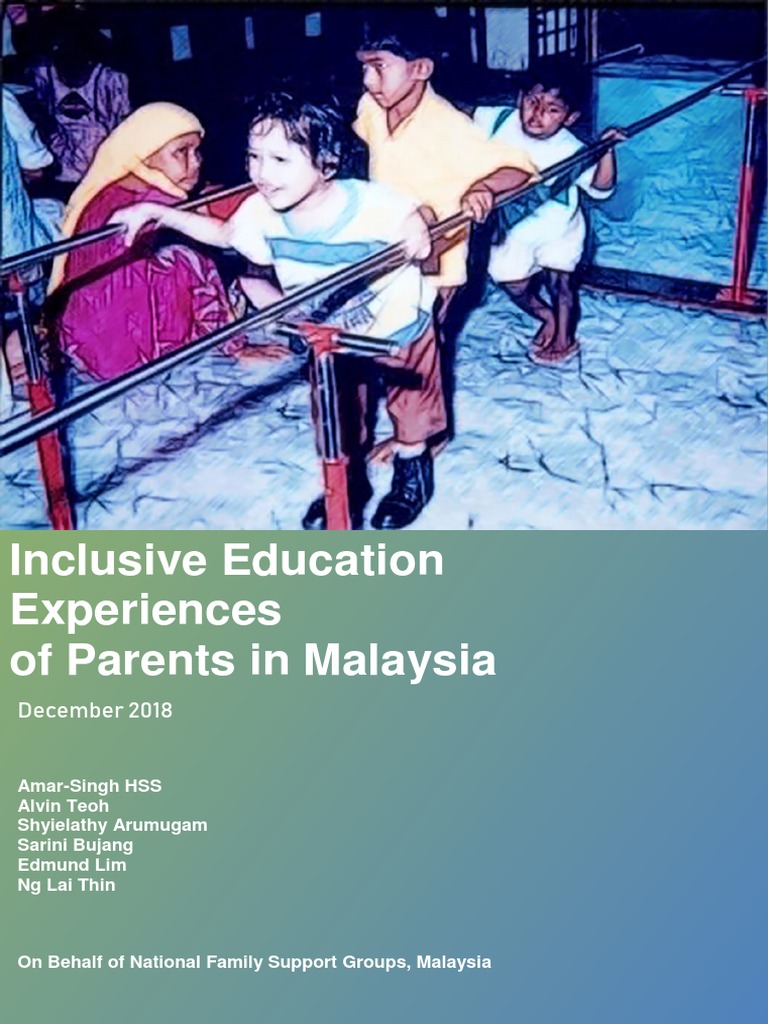Report - Inclusive Education Experiences of Parents in Msia | PDF ...