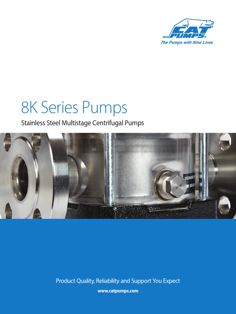 8K Series Pumps: Stainless Steel Multistage Centrifugal Pumps | PDF ...
