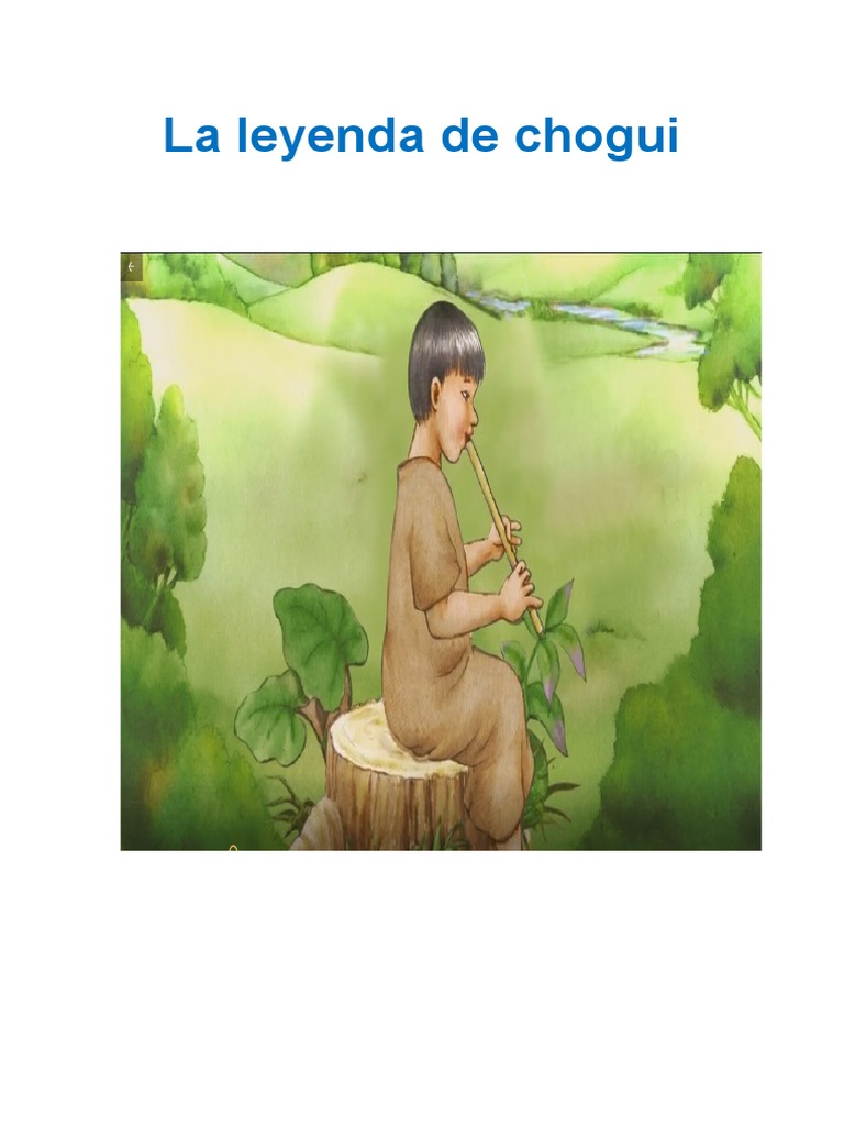 La Leyenda de Chogui | PDF