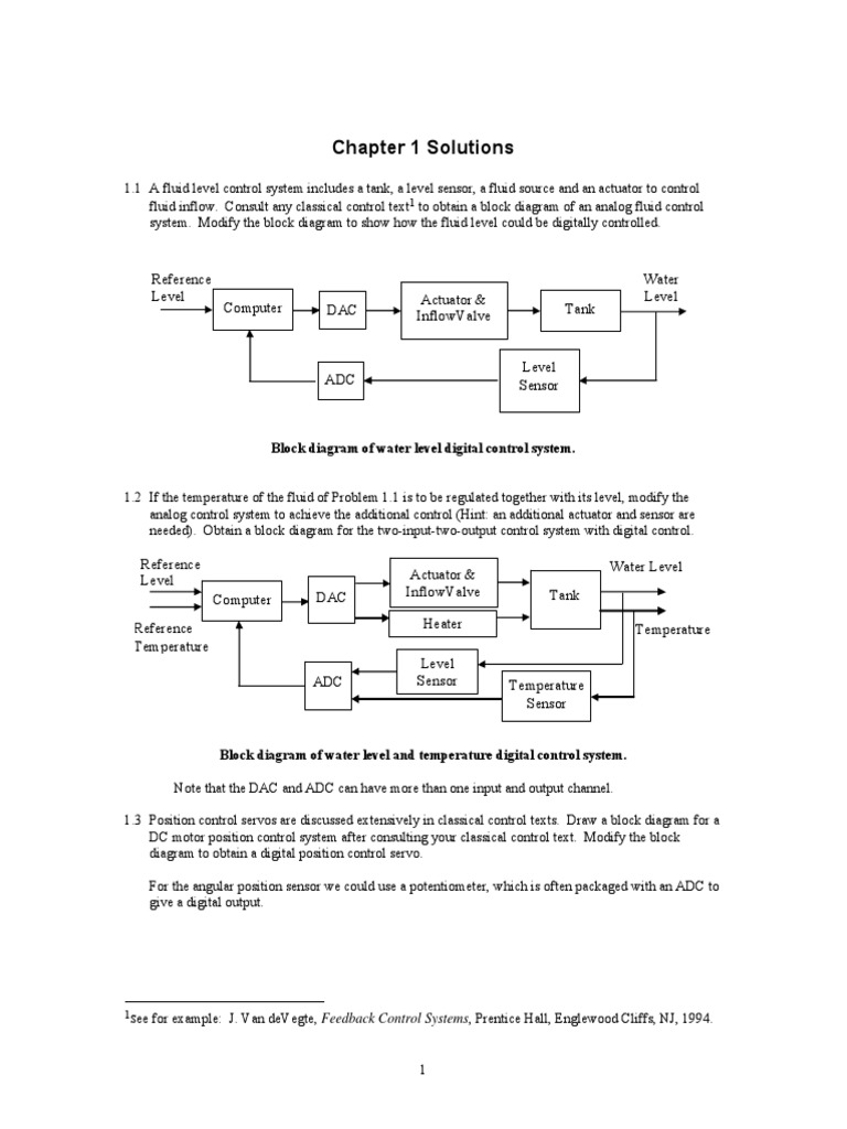 Solution Manual Digital Control Engineering Analysis and Design | PDF ...