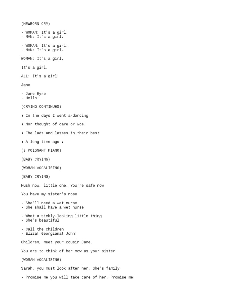 (English (United Kingdom) ) Official Jane Eyre Directed by Sally ...