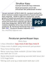 Klasifikasi Kelas Kayu dan Mutu | PDF