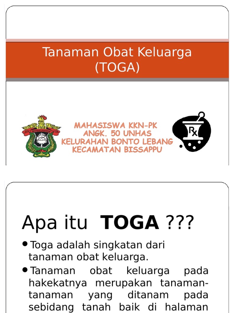 Tanaman Obat Keluarga Toga | PDF