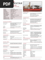 Rig GHTH Specs | PDF | Crane (Machine) | Oil Well