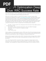 LTE KPI Optimization: RRC Success Rate: Common Failures in ERAB Setup ...